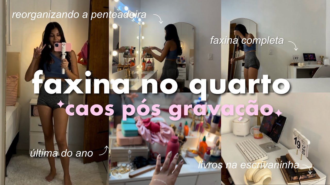 faxinando meu quarto, organizando a penteadeira e papeando | Alanna Carvalho - YouTube