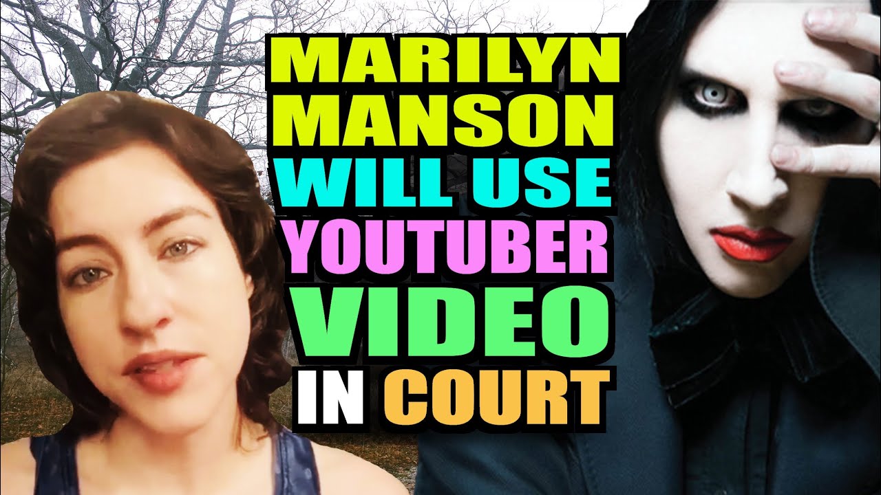 Marilyn Manson Will Use Youtuber’s Video as Legal Evidence! - YouTube