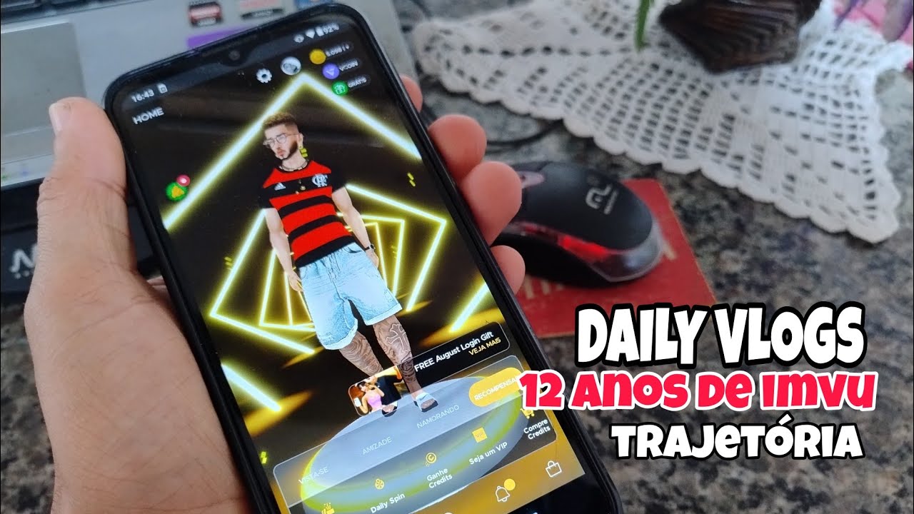 DAILY VLOG - 12 ANOS DE IMVU E MINHA HISTÓRIA NESSE GAME 🕹️ INCRÍVEL ☺️ ...