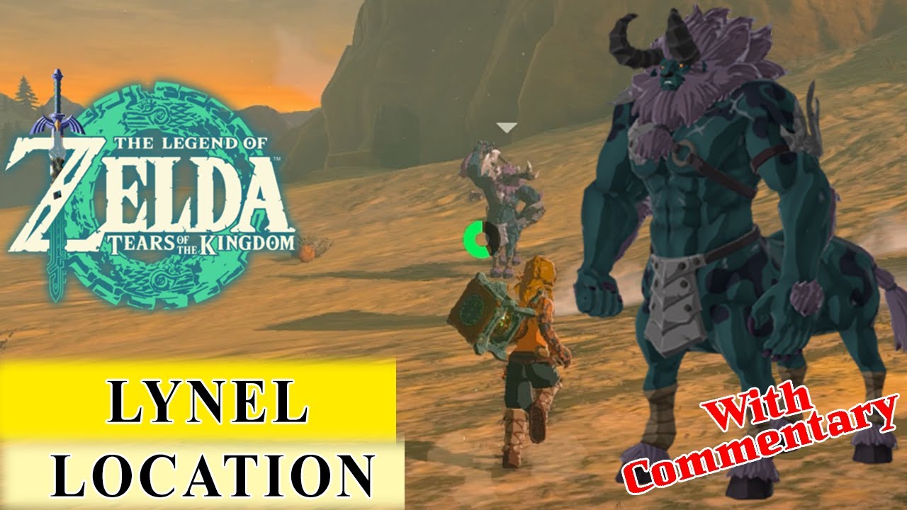 Zelda Tears of the Kingdom Lynel Location | Blue-Maned Lynel - YouTube