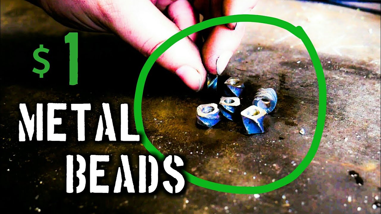 Forging Jewelry: Blacksmith Beads for $1 - YouTube