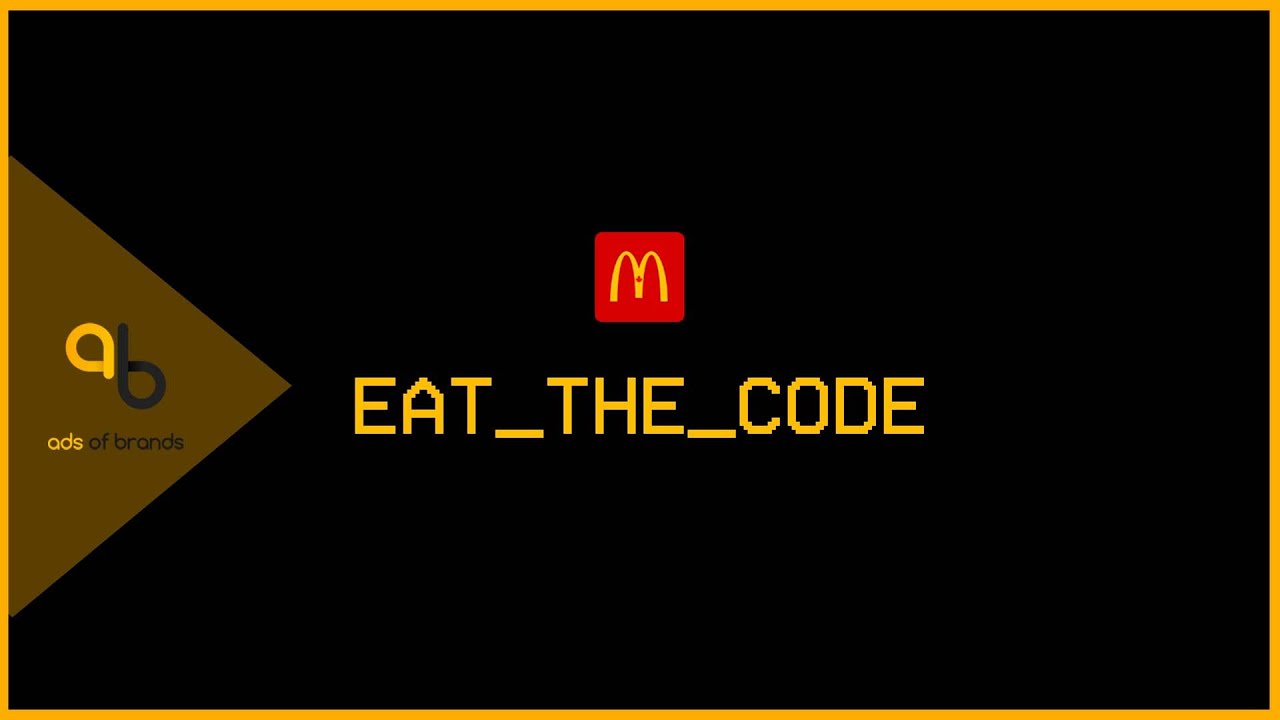 McDonald's: Eat the Code - YouTube