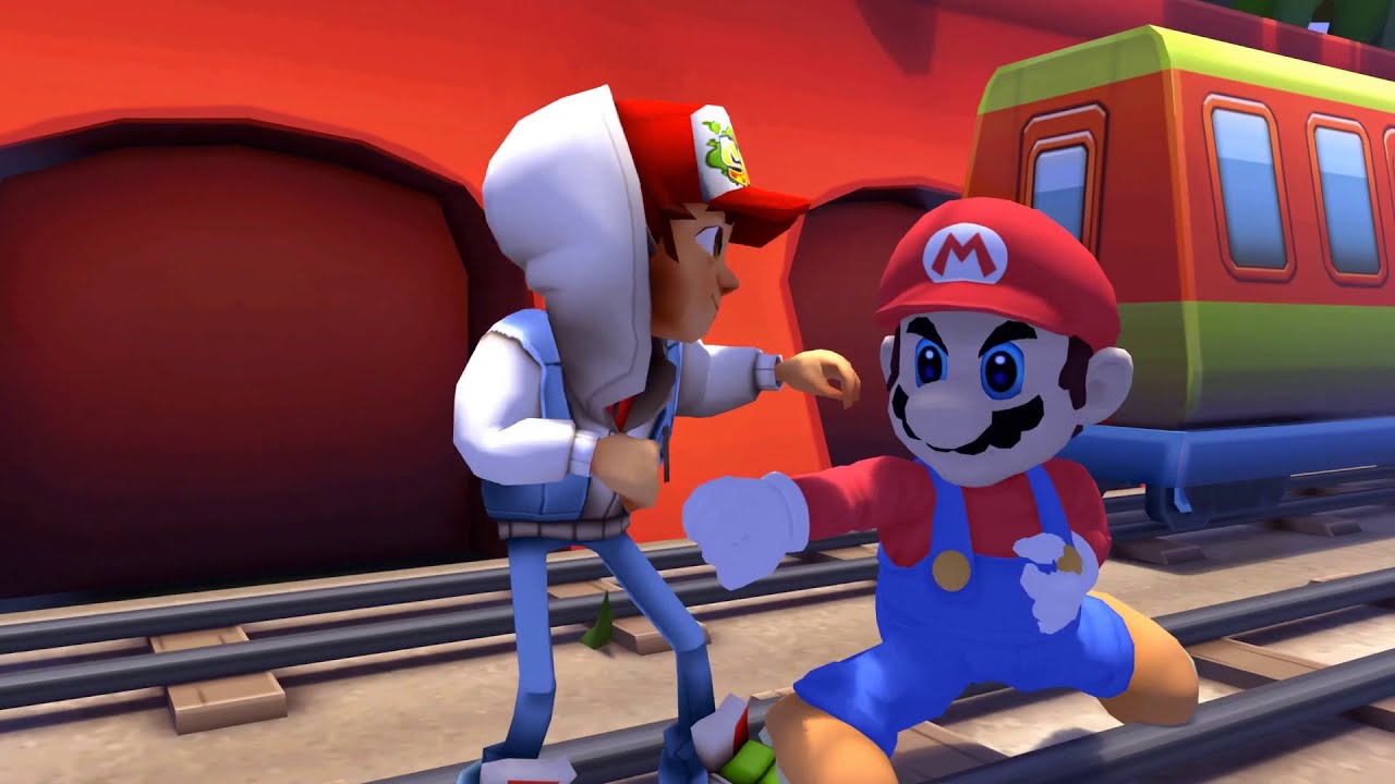 Subway Surfers vs Super Mario - YouTube