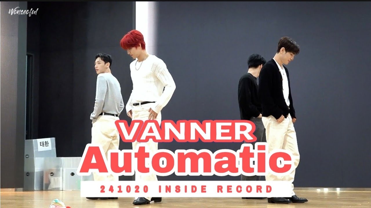 [풀캠] 241020 배너(VANNER) Automatic 오토매틱 + 멘트조금 | #인사이드레코드 #배너 #vanner # ...