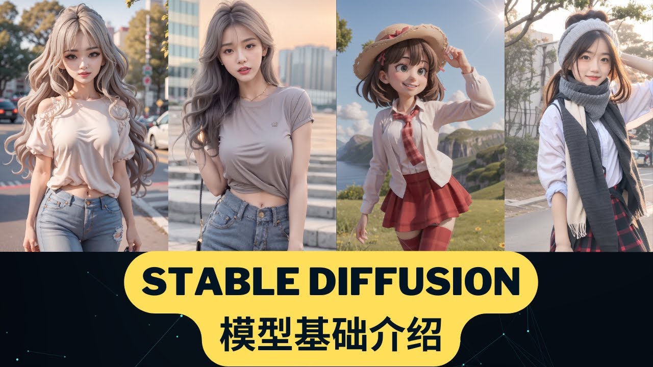 stable diffusion 模型教学 | 使用量超大、流行的stable diffusion 主模型和lora模型介绍，生成图片效果演示 ...