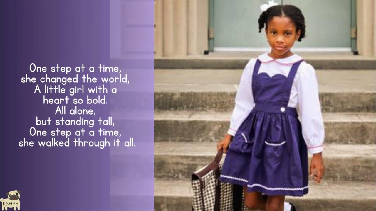 One Step At A Time Song Ruby Bridges, Vocal Music Education, Children ...