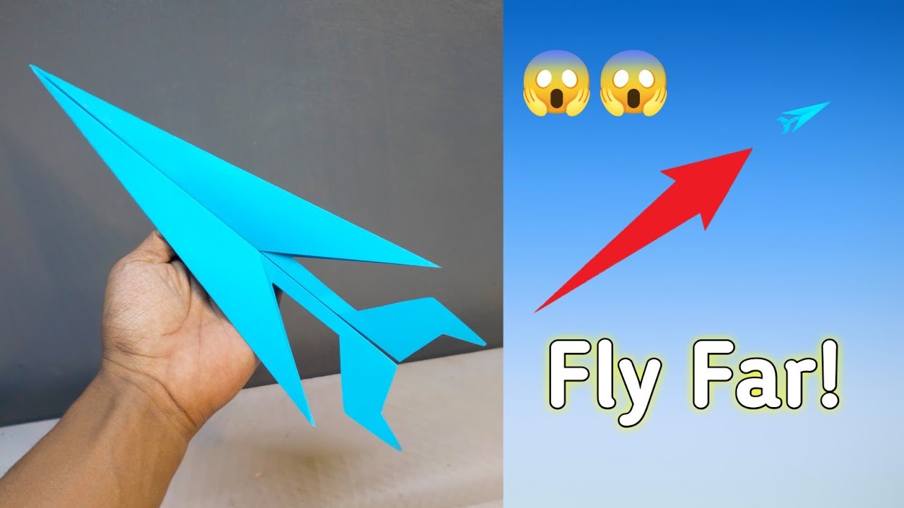How to make fast Paper Plane, How to Make A Paper Airplane That Flies ...