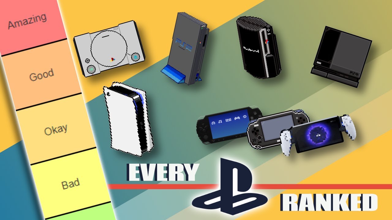 I Just 100% EVERY PlayStation Console (PS Console Tier List) - YouTube