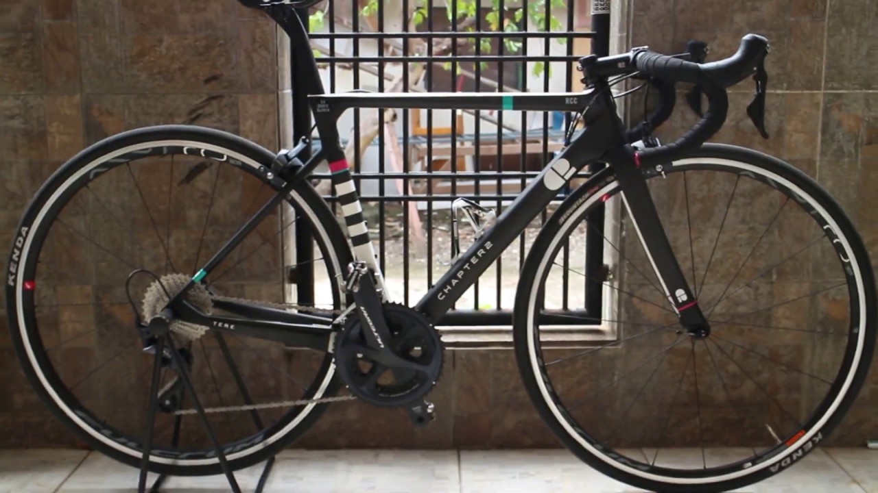 Rakit Sepeda Impian - Chapter2 Tere Black & White with Pink Stripe ...