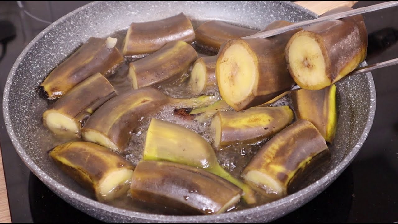 I boil the banana and the result is amazing. Simple and incredibly ...
