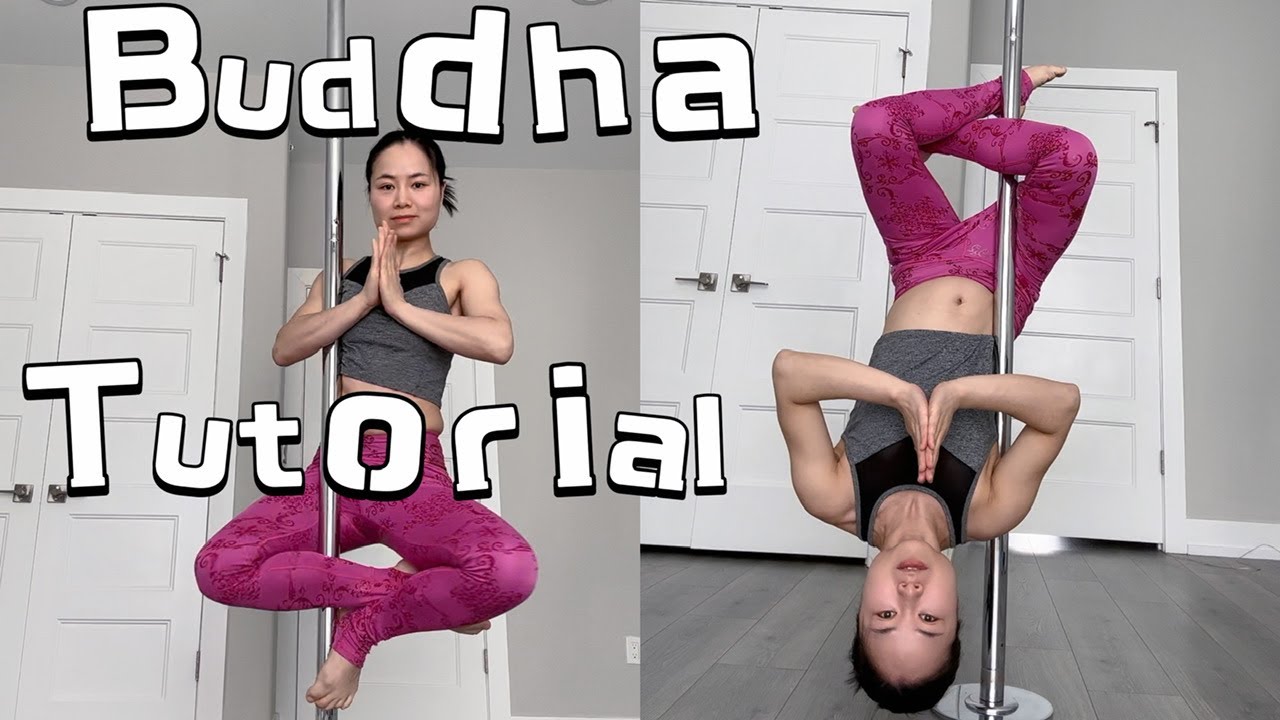 Cool Pole Tricks You Must Know: Buddha & Upside Buddha | 初级钢管舞教程 Spinning Pole Tutorial # ...
