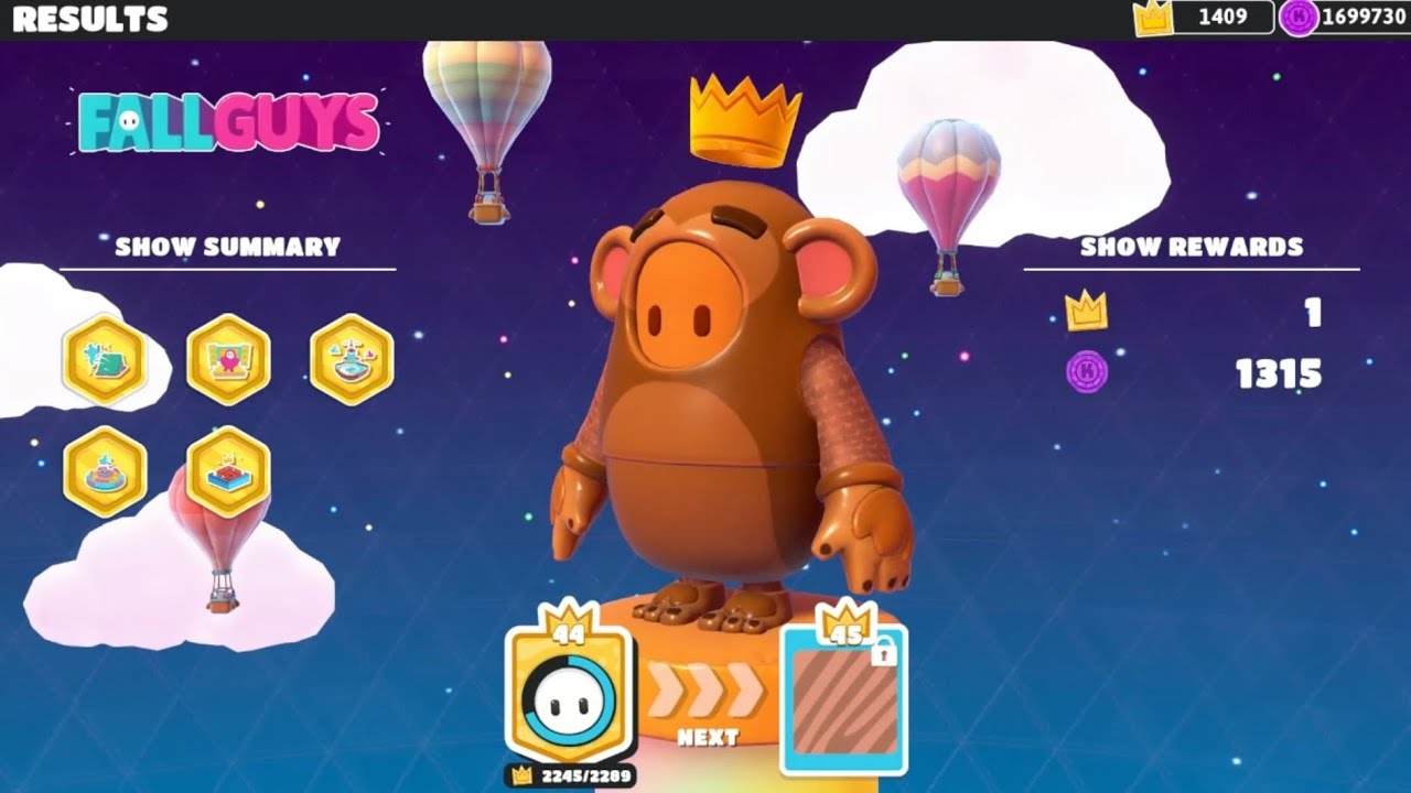 Fall Guys: Perfect Run (Monkey) - YouTube