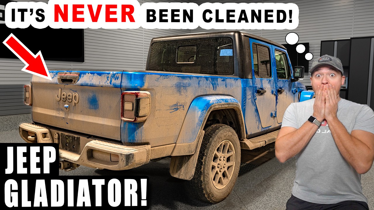 Cleaning The UGLIEST Jeep Ever Made?! - YouTube