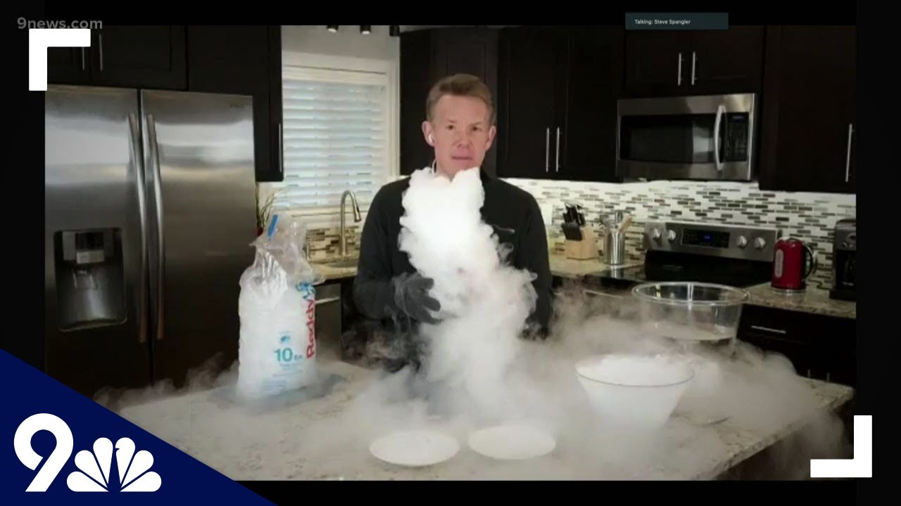 The science behind dry ice used to store COVID-19 vaccines - YouTube