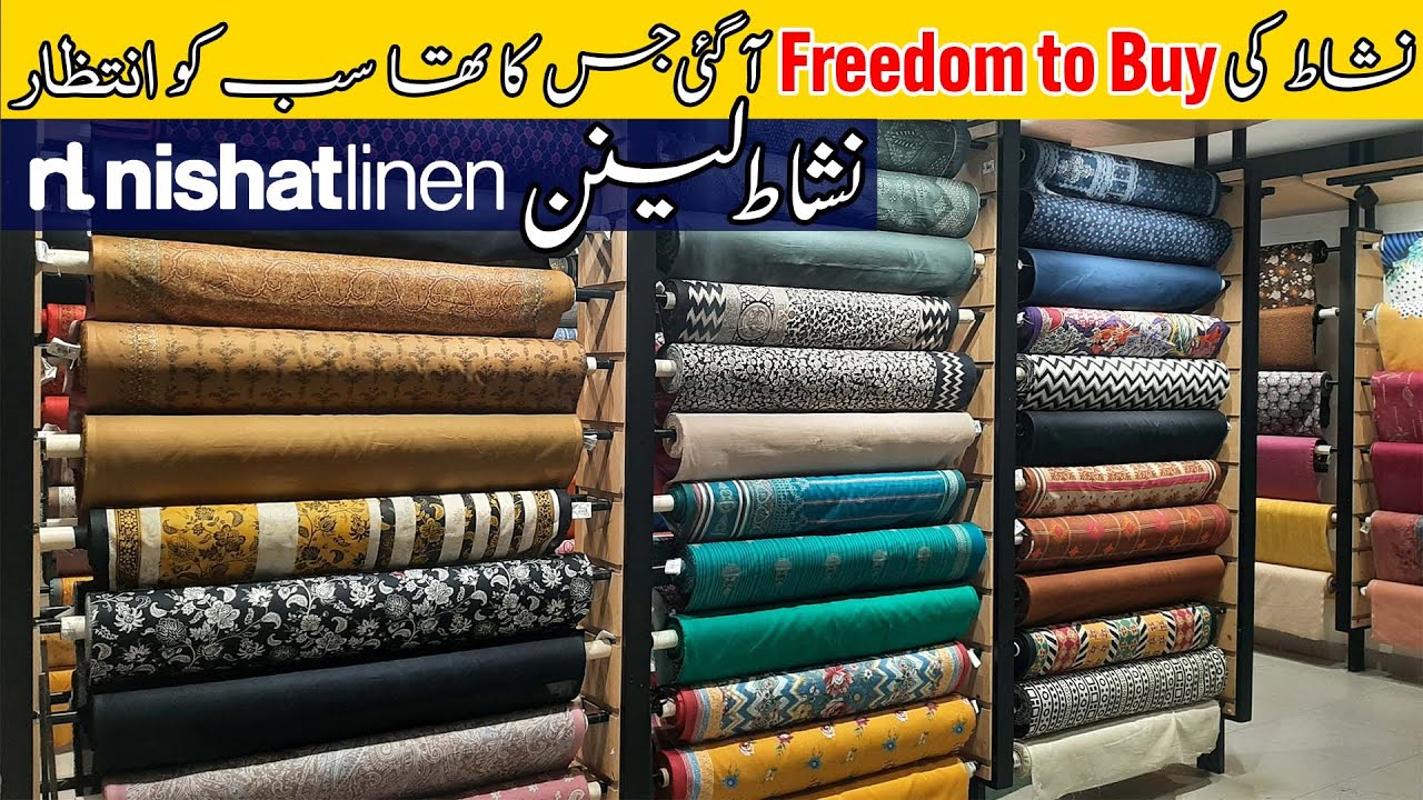 Nishat Linen Freedom to Buy Winter Collection 2022 with Price Detail Video | Faisal Rasool - YouTube