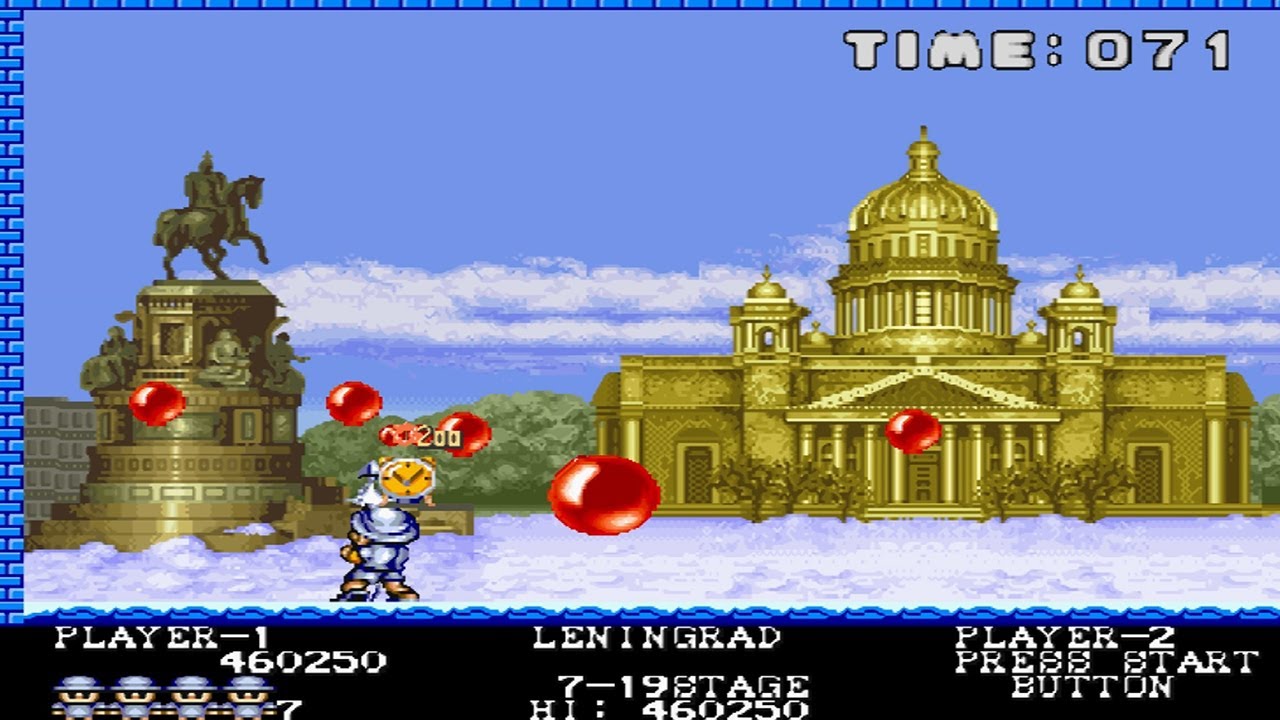 Buster Bros. Collection Gameplay Buster Bros. (PSX) - YouTube