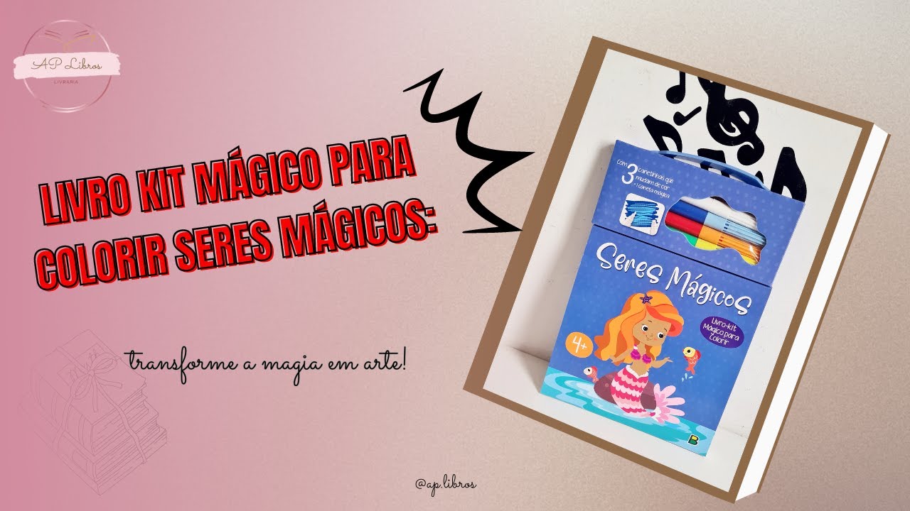 Kit Mágico para Colorir Seres Mágicos" – Transforme a Magia em Arte! # ...