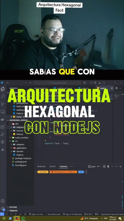 Arquitectura Hexagonal 🛠 #NodeJS #TypeScript #ArquitecturaHexagonal # ...