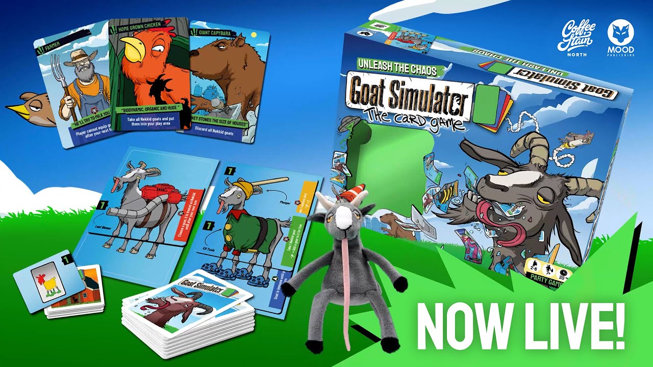 Goat Simulator: The Card Game | CAMPAIGN LIVE! - YouTube