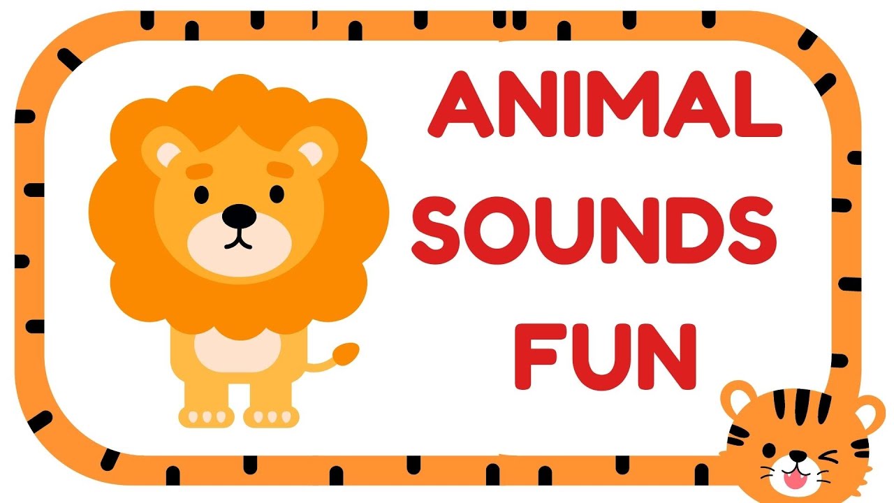 Animal Sounds Song for Kids | Sing Along with Animal Sounds | Fun ...