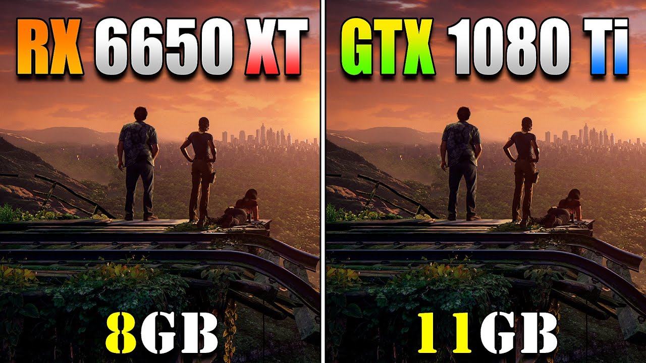 RX 6650 XT 8GB vs GTX 1080 Ti 11GB | PC Gameplay Tested - YouTube