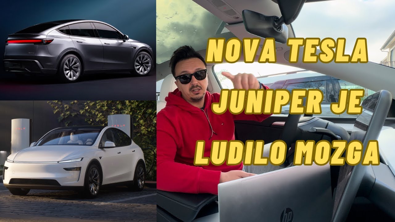 Novi 2025 Tesla Model Y JUNIPER - Ludilo na točkovima koje pomera sve ...