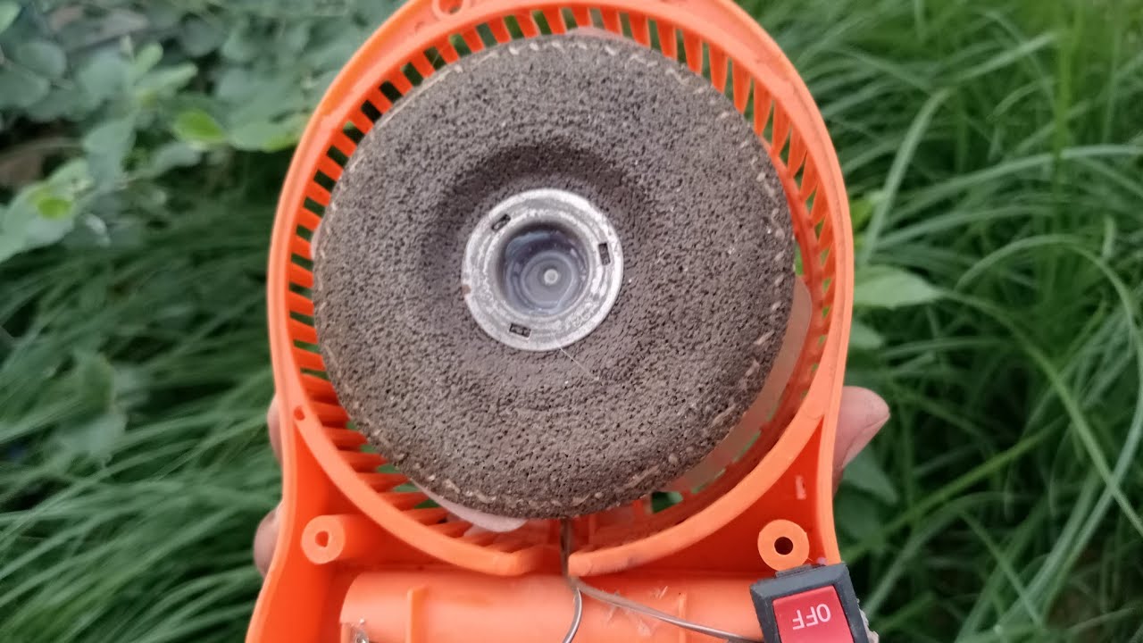 Modified Small Fan to the sharpening tool... - YouTube