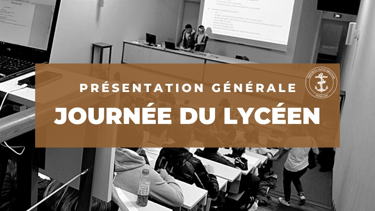Journée du Lycéen 2024 - Tutorat Santé Bresois - YouTube