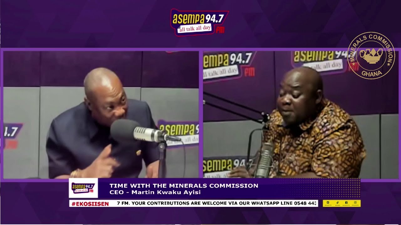 Equipping Minerals Commission for Service Delivery - Asempa FM - Mr ...