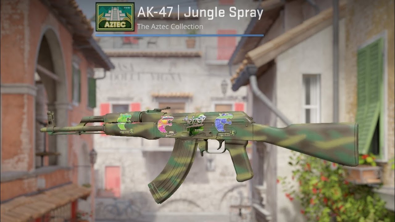 CS2 - AK-47 Jungle Spray craft #ohnepixel - YouTube