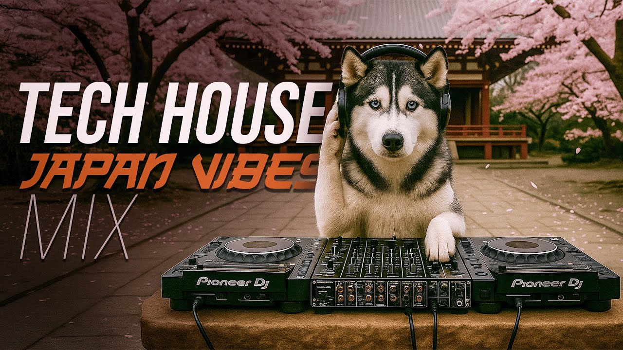 Tech House Japan Vibes MIX 2025| Spring Set at Japanese Temple ...