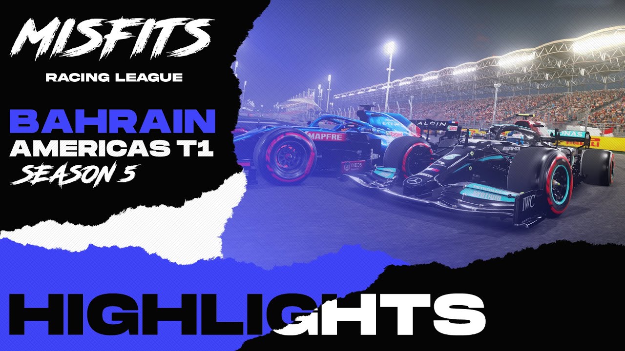 F1 2021 Bahrain GP Highlights! - Americas Tier 1 League Racing! - YouTube