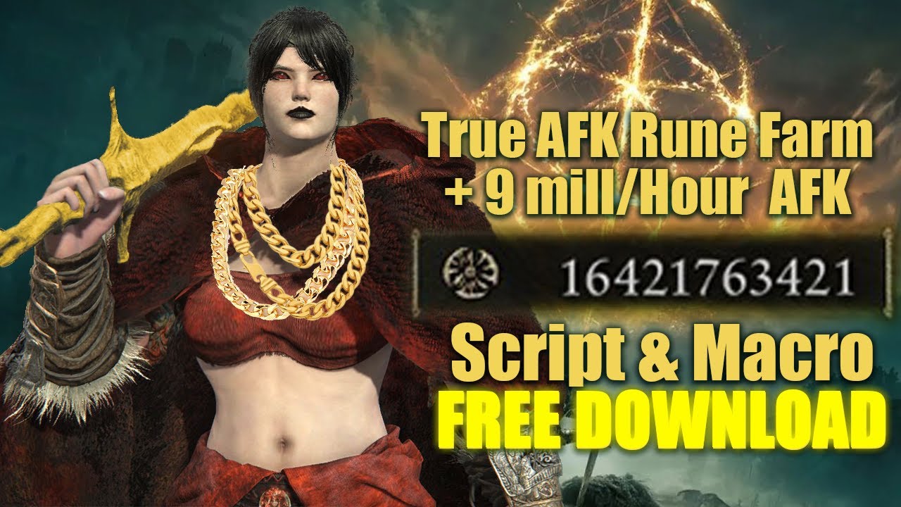 Elden Ring True AFK Rune Farm How To Create Macro To Farm INFINIT Elden Ring True AFK Rune Farm How To Create Macro To Farm INFINIT