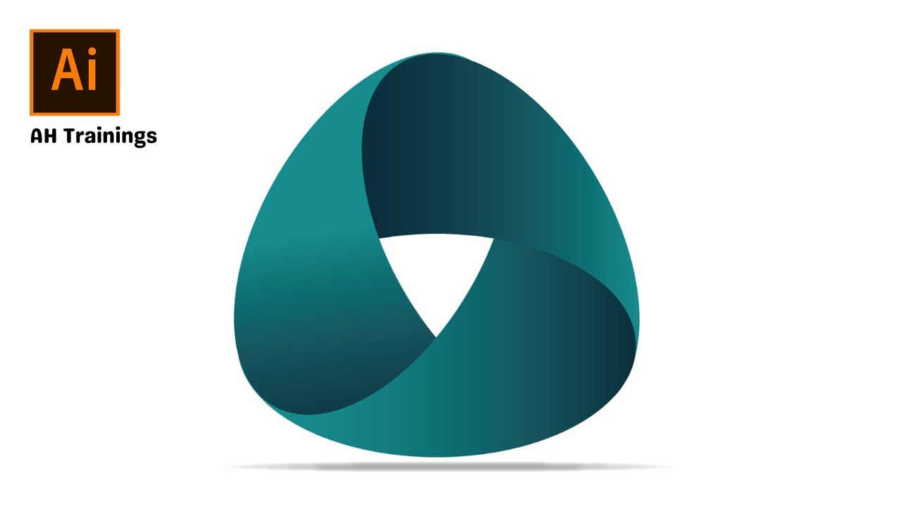 3D Logo Design In Adobe Illustrator / Design A 3D Modern Logo / Adobe ...