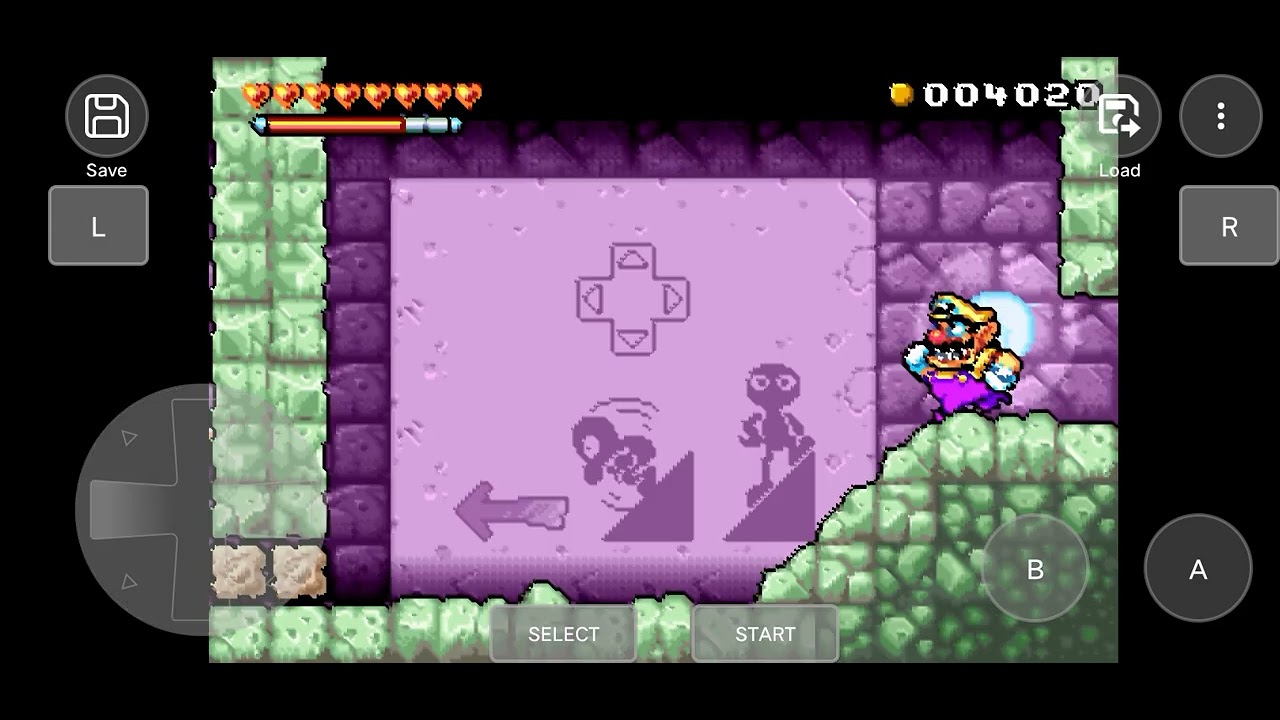 Wario land 4 (GBA-imported to mobile) - YouTube