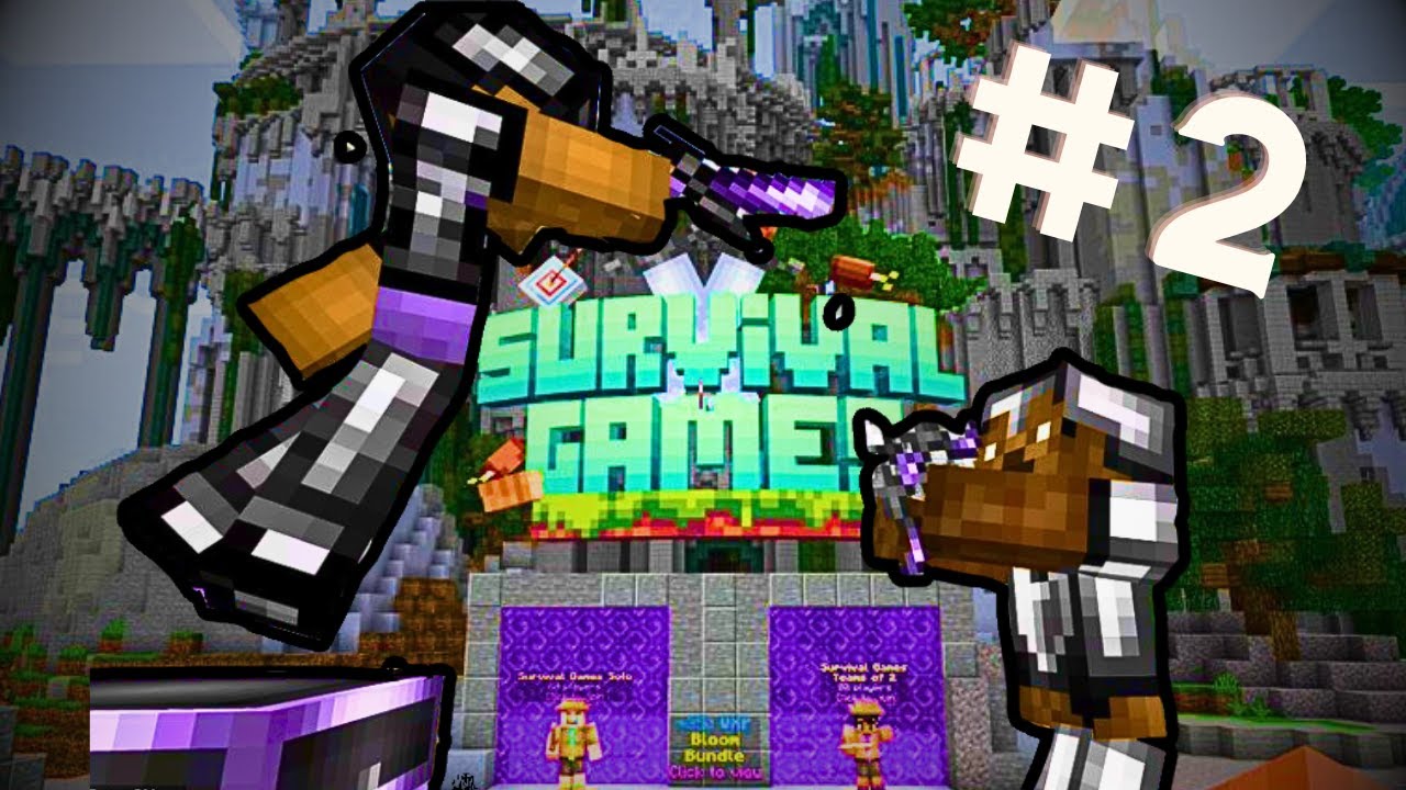 GETTING MY FIRST WIN!? | Minecraft: Survival Games Part 2 - YouTube