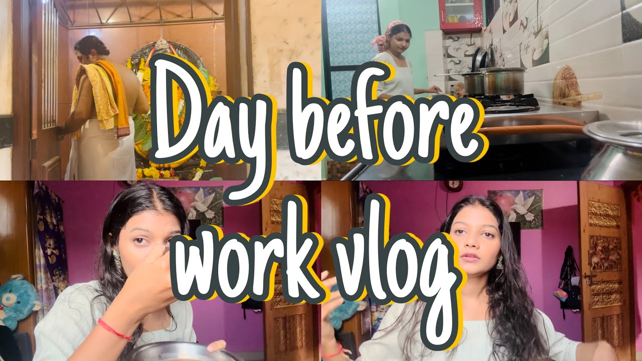 Busy day before to office vlog | daily vlog || Ruchi Naik || - YouTube