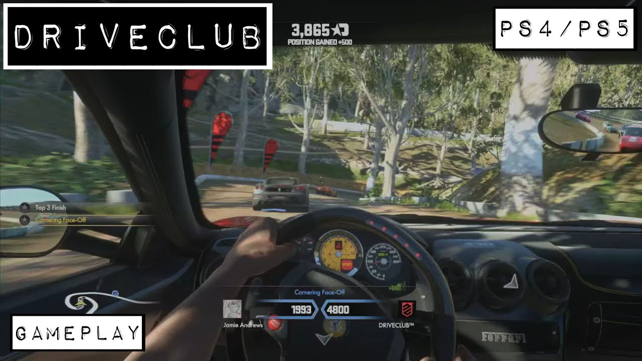 Driveclub - PS5 Gameplay - PS4 Backwards Compatibility - YouTube