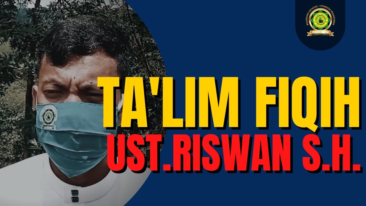 Ta'lim Fiqih : Istijmar - Ustadz Riswan S.H. - YouTube