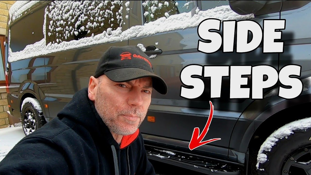 How To Fit Side Bars To Volkswagen Crafter Campervan - YouTube