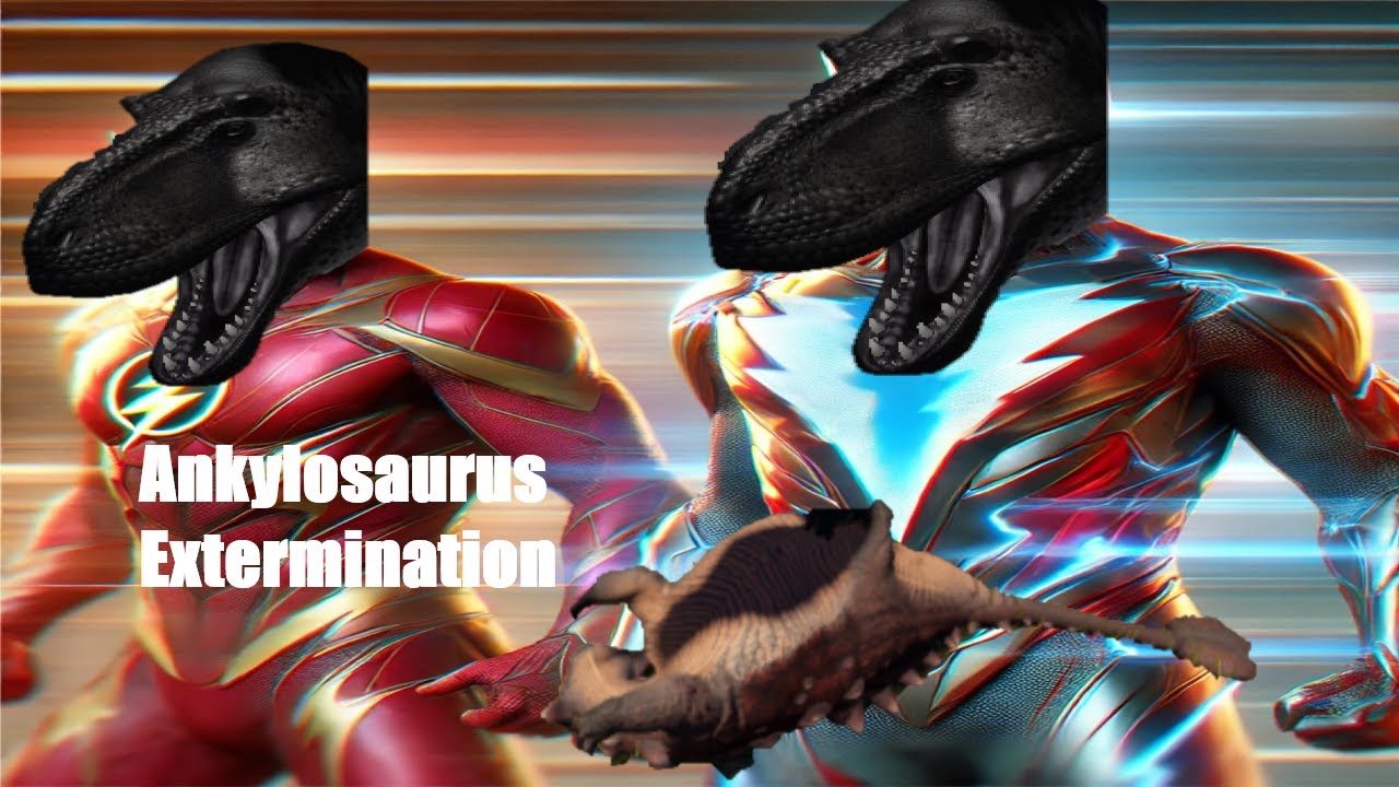 The fastest 2 Elder Rex vs Adult Ankylosaurus EVER DONE! | Prior ...