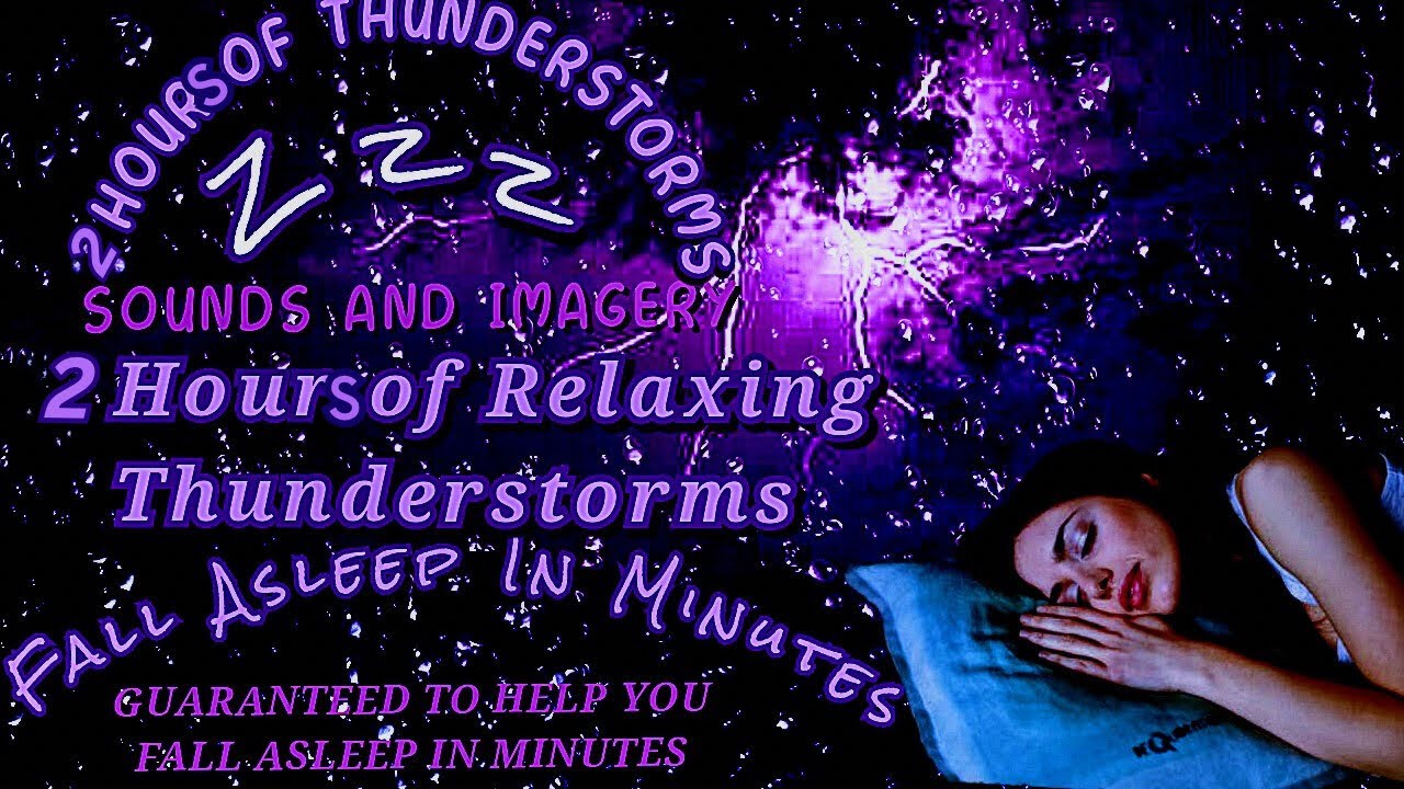 2 Hours Of Relaxing Thunderstorms #thunderstorms #rainsounds #nature # ...