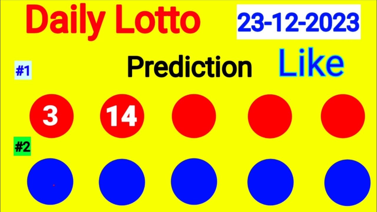 Daily Lotto Prediction For Today | Daily Lotto Prediction 23 December ...