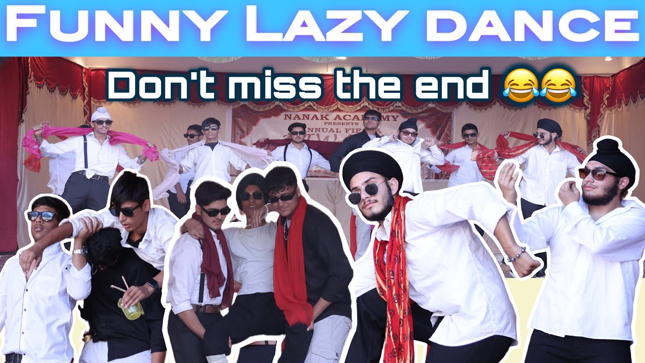 Best Lazy dance performance by Nanak Academy #lazy #funny #lazydance # ...