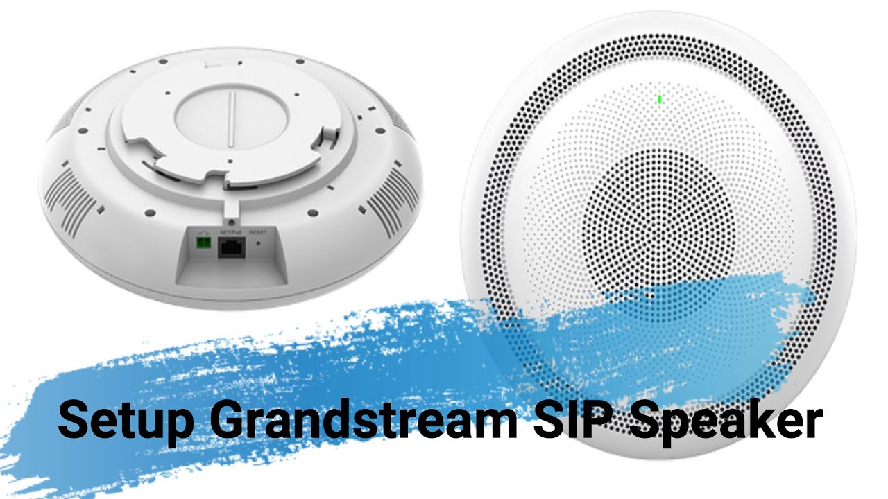 How to Register Grandstream Speaker GSC3516 on Grandstream PBX | Step ...
