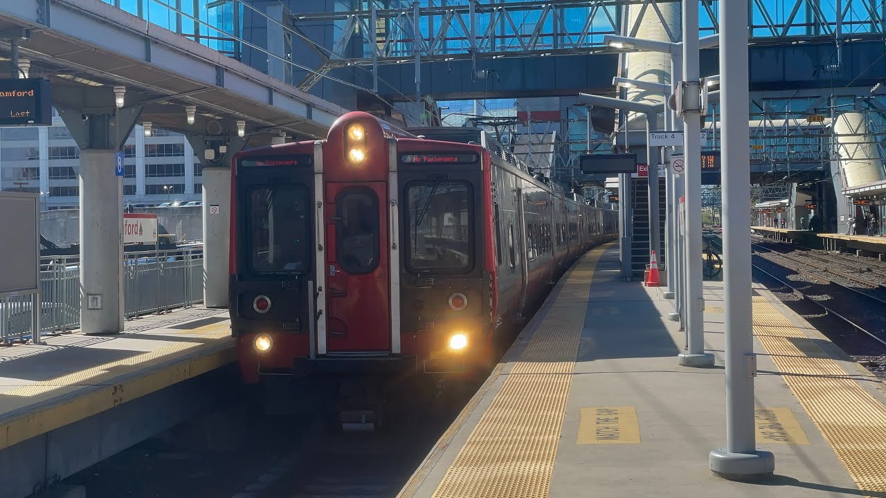 Metro North train #1324 Full Ride GCT - Stamford - YouTube