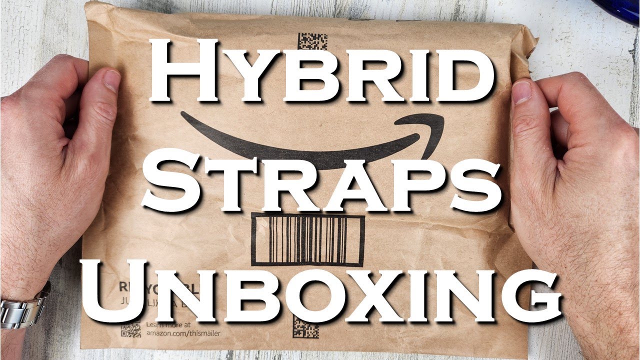 Strapseeker Hybrid Straps Unboxing - Nylon, Leather, and Rubber Watch ...