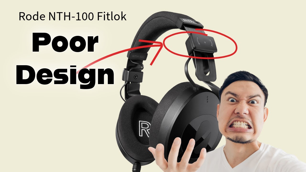 Rode NTH-100 Fitlok replacement - YouTube