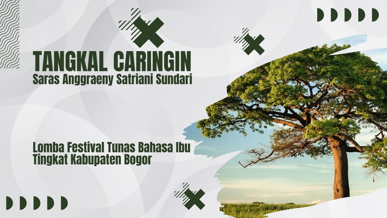 SAJAK TANGKAL CARINGIN - YouTube