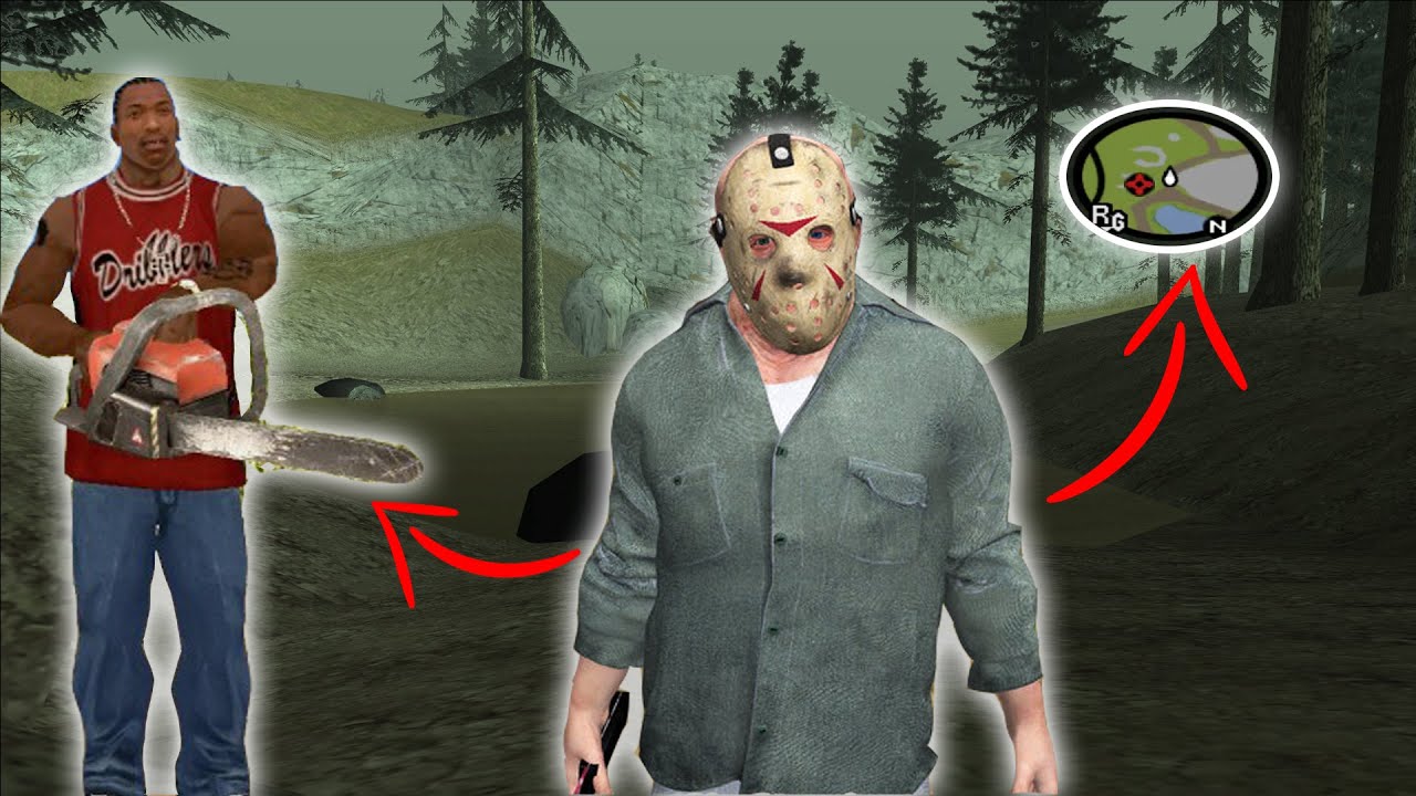 Find Jason Voorhees From Friday The 13th In GTA San Andreas (Hidden ...